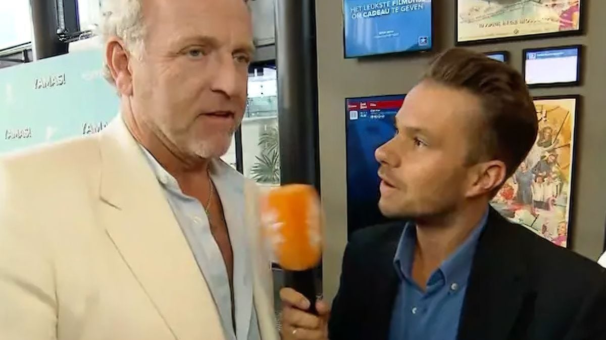 Gordon boos op verslaggever Aran Bade, omdat deze hem labiel heeft ...